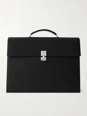 TOM FORD Full-grain Leather Briefcase - Black