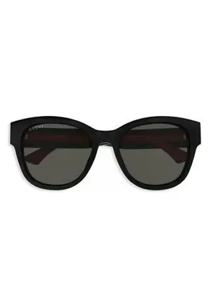 Gucci Butterfly Frame Sunglasses - Black