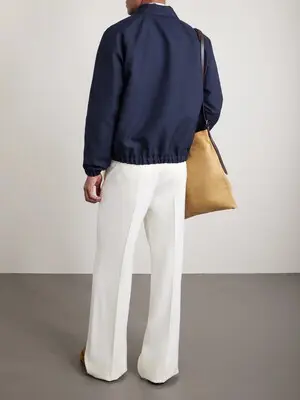 Valentino Garavani Vgold Twill Blouson Jacket