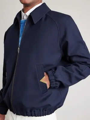 Valentino Garavani Vgold Twill Blouson Jacket
