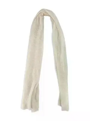 Botto Giuseppe Small Cashmere Scarf - White