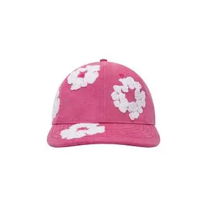 DENIM TEARS Cotton Wreath Dyed Cap - Pink