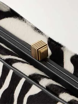 Khaite Cate Zebra-print Tote