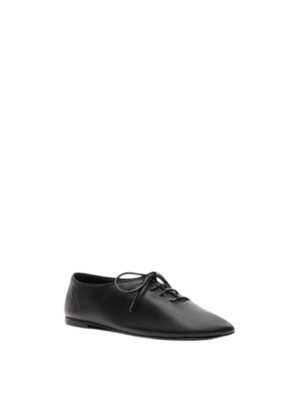 Proenza Schouler Glove Lace-up Flats - Black