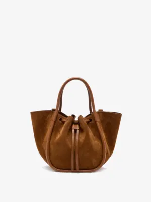 Proenza Schouler Small Ruched Tote Saddle