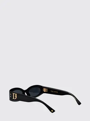 Dsquared2 Oval Sunglasses With Gold Tone Logo Detail