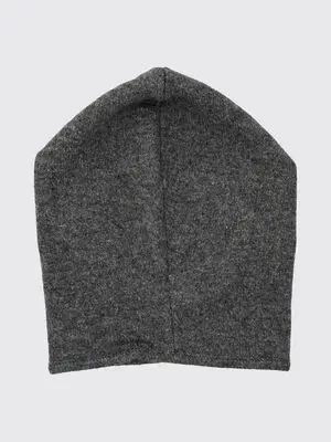 GANNI Logo Detail Balaclava - Grey