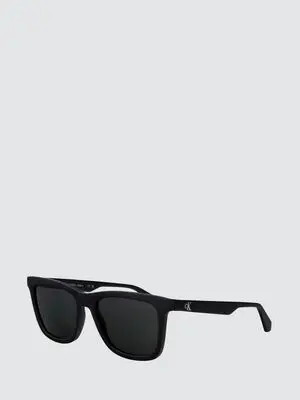 Calvin Klein Rectangle Sunglasses - Black 1