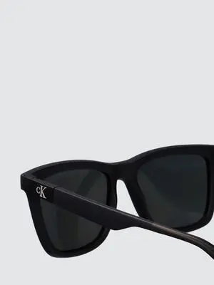 Calvin Klein Rectangular Sunglasses - Black 1