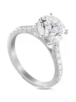 LB EXCLUSIVE 14k White Gold Diamond Cocktail Ring