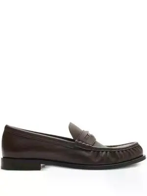 Burberry Round Toe Loafers For Men