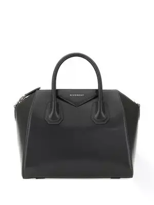 Givenchy Small Antigona Leather Handbag - Grey