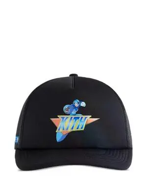 Kith X Capcom Mega-man Trucker Cap - Black