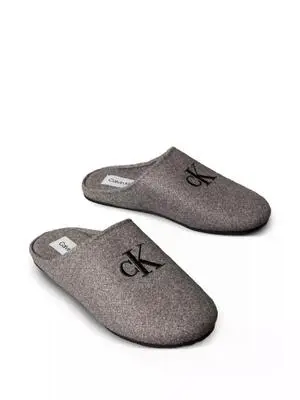 Calvin Klein Logo-detail Slippers