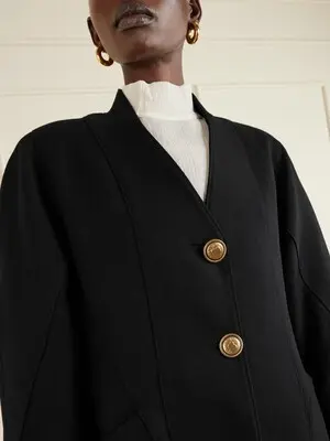 Maison Mayle Ines Paneled Wool-twill Coat