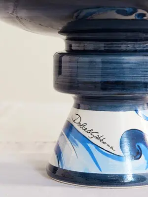 Dolce & Gabbana Painted Porcelain Bowl