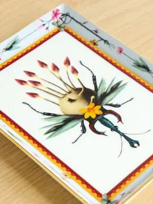 La DoubleJ Beto Val Trinket Tray - White