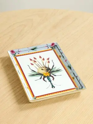 La DoubleJ Beto Val Trinket Tray - White