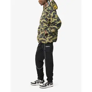 A BATHING APE Camouflage-print Padded Shell-down Jacket