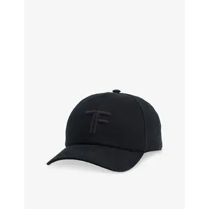 TOM FORD Cotton-twill Baseball Cap - Black