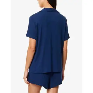 Eberjey Gisele Ribbed Stretch-woven Pyjama Set