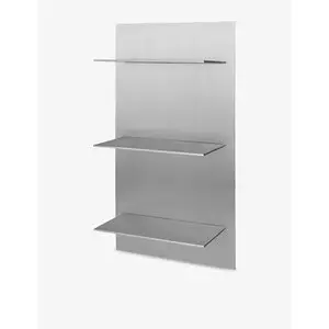 FERM LIVING Lager Triple Shelf 35cm - Aluminium