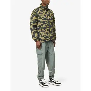 A BATHING APE Reversible Camouflage-printed Shell-down Jacket