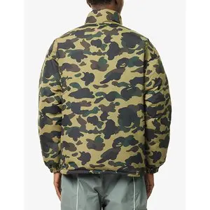 A BATHING APE Reversible Camouflage-printed Shell-down Jacket