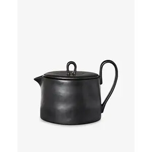 FERM LIVING Flow Stoneware Teapot 20cm - Black