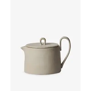 FERM LIVING Flow Stoneware Teapot 20cm - Off White
