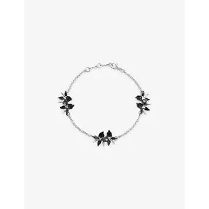 SHAUN LEANE Black Orchid Diamond Bracelet - Silver