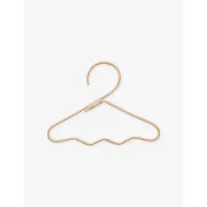 FERM LIVING Wavi Set Of Three Rattan Clothes Hangers - Natural