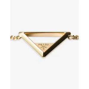 Prada Triangle Metal Bracelet