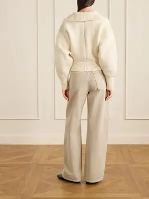 Ossou Wader Merino Wool-blend Sweater