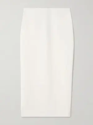 Max Mara Brandy Jersey Midi Skirt - Neutrals