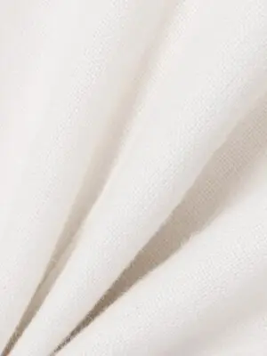 Posse Effi Capri Crocheted Lace-trimmed Linen Pants - Neutrals