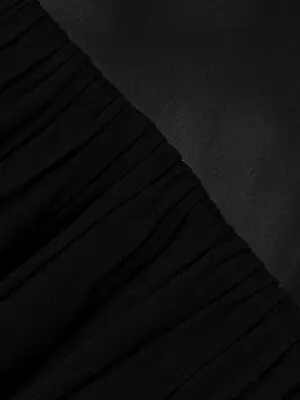 Posse Solene Strapless Maxi Dress - Black