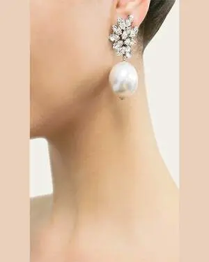 BEN-AMUN Crystal Y Drop Earrings