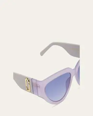 Marc Jacobs J Marc Logo Cat-eye Sunglasses