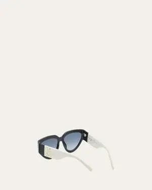 Marc Jacobs J Marc Logo Cat-eye Sunglasses