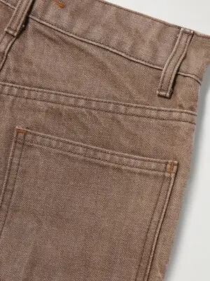 Ossou Drift High-rise Straight-leg Jeans