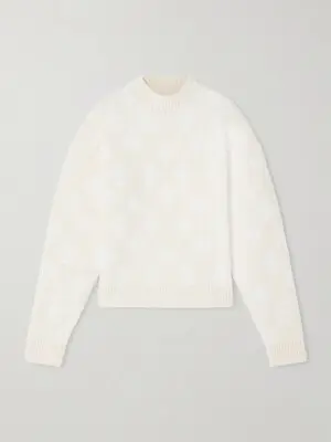 Aztech Mountain Oversized Jacquard-knit Wool-blend Sweater - Multi