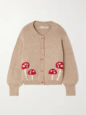 Women's Intarsia Knit Cardigans