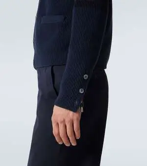 Thom Browne 4-bar Cotton Cardigan