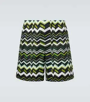 Missoni Zigzag Swim Trunks - Multicoloured