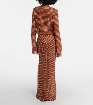 BANANHOT Nema Printed Maxi Dress
