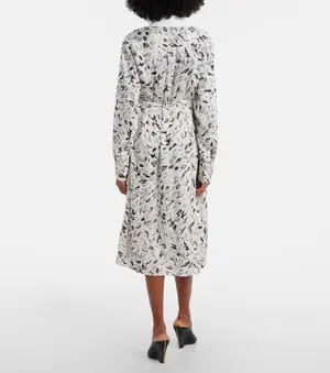 Altuzarra Floyd Printed Cotton-blend Shirt Dress