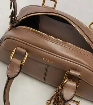 Chloé Small Leather Tote Bag - Brown