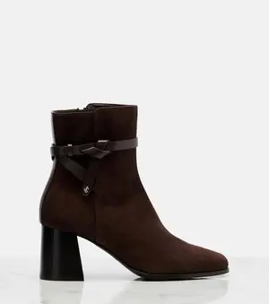 JIMMY CHOO Lawton 65 Suede Ankle Boots