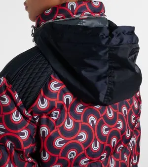 Fusalp Tatum Printed Quilted Ski Jacket - Multicoloured